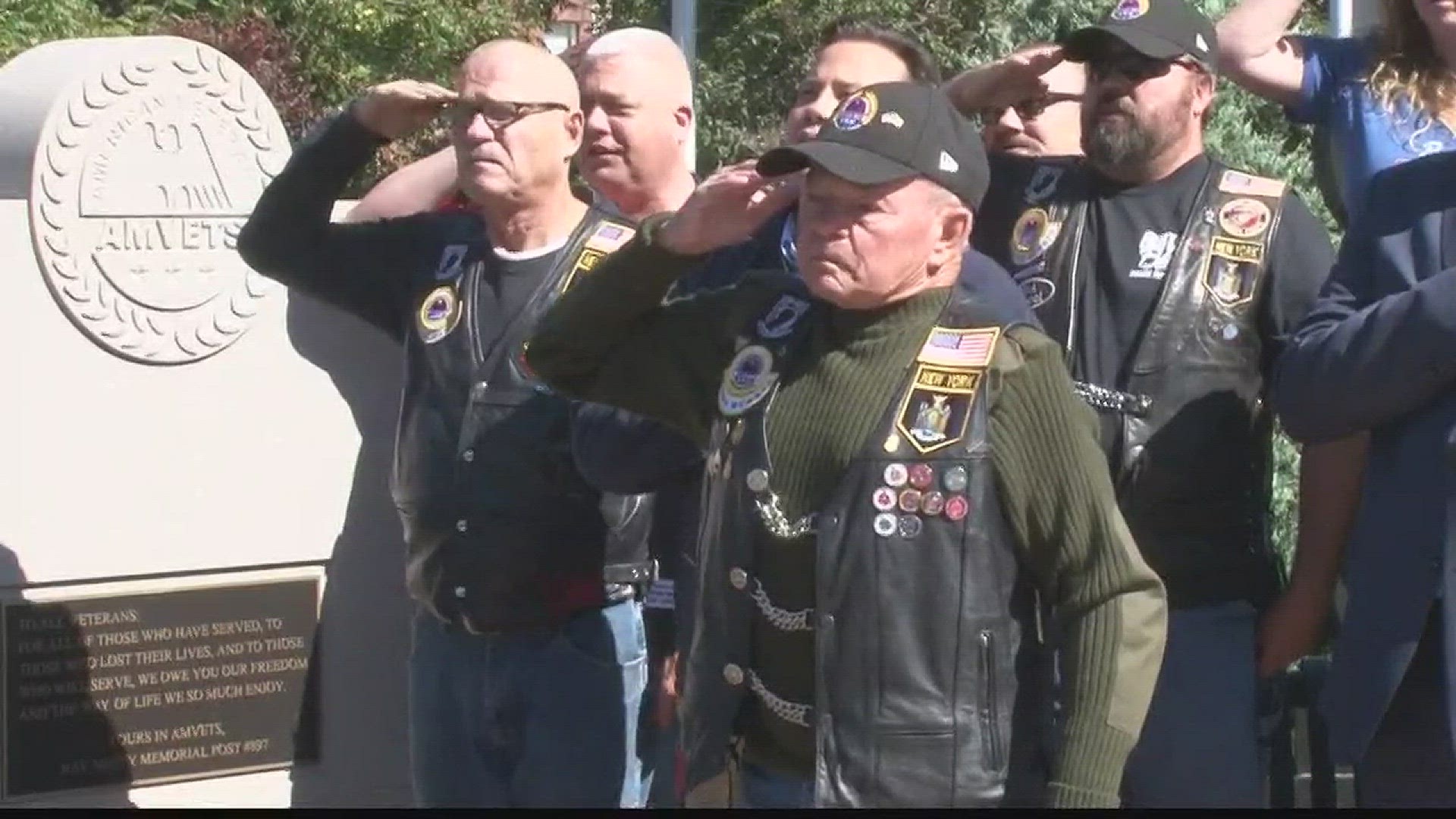 AMVETS Riders host Pledge of Allegiance Ceremony | wgrz.com