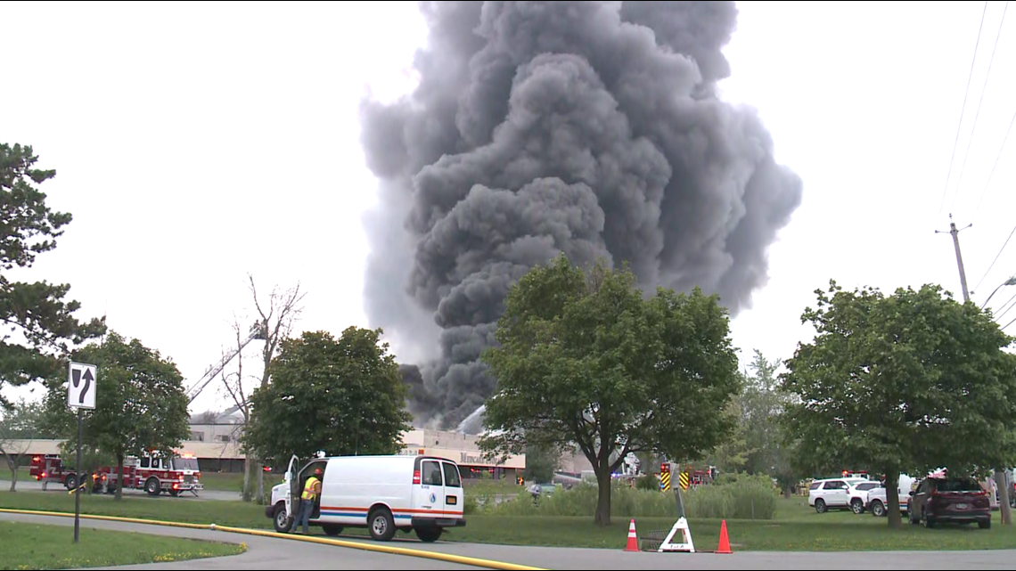 Firefighters wrap up at scene of Premium PPE fire, investigators set to ...