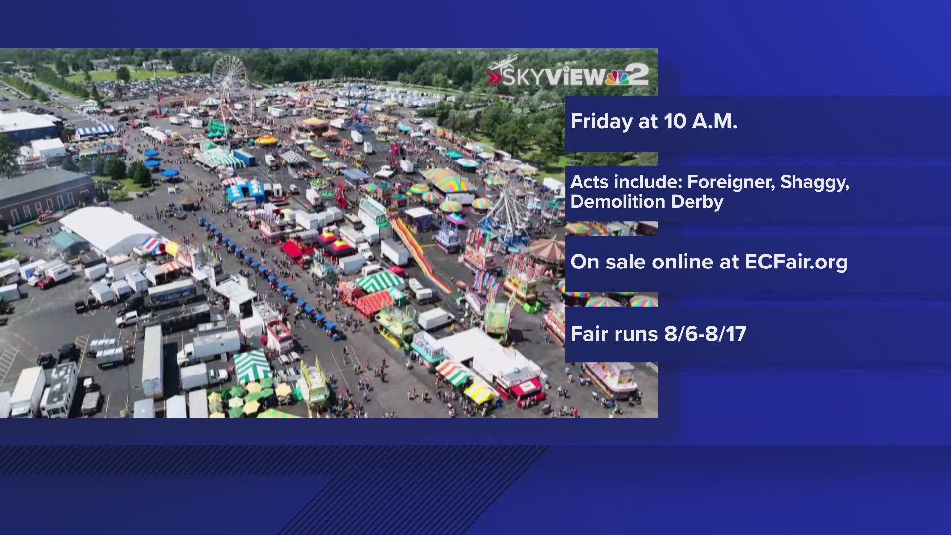 Demolition derby, concerts highlight this year's Erie County Fair ...