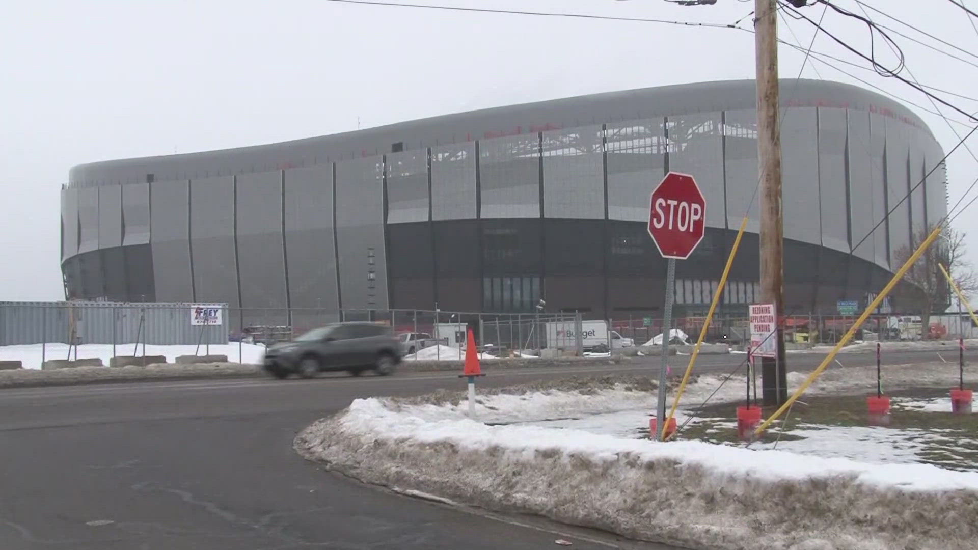 Construction stopped at new Highmark stadium due to graffiti discovery ...