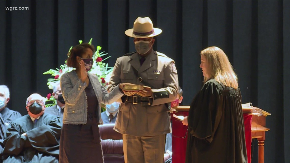 Trini Ross formally introduced as U.S. Attorney for New York's Western ...