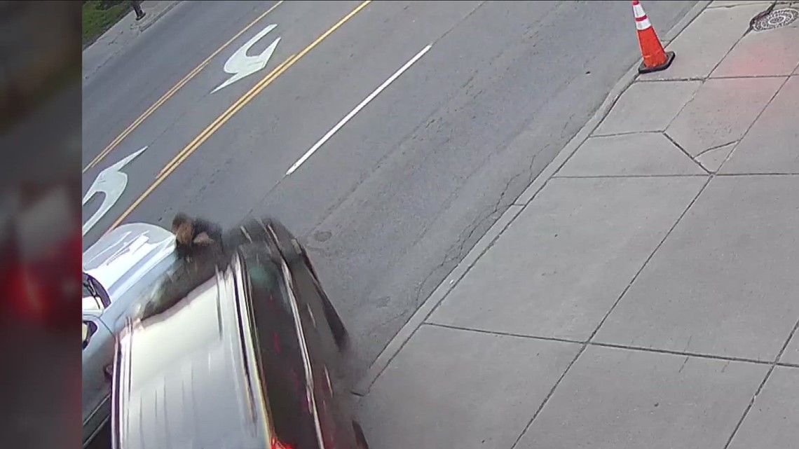 Dramatic video shows New Era CEO driving towards man | wgrz.com