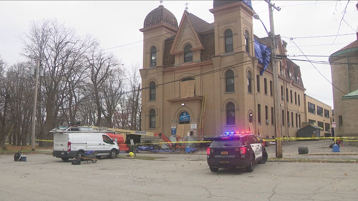 Roofer dead after falling off building | wgrz.com