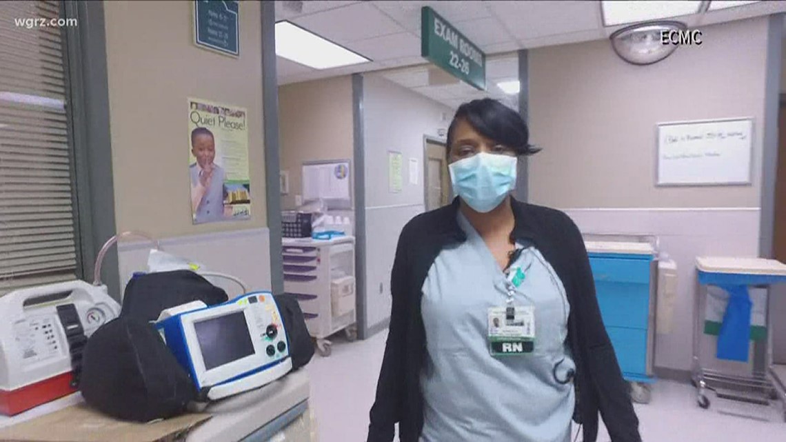 ECMC emergency room team leader thanks staff and community in honor of ...