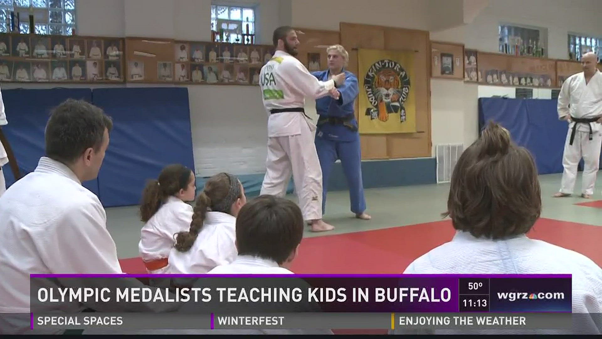 Olympians teach Judo in Buffalo | wgrz.com