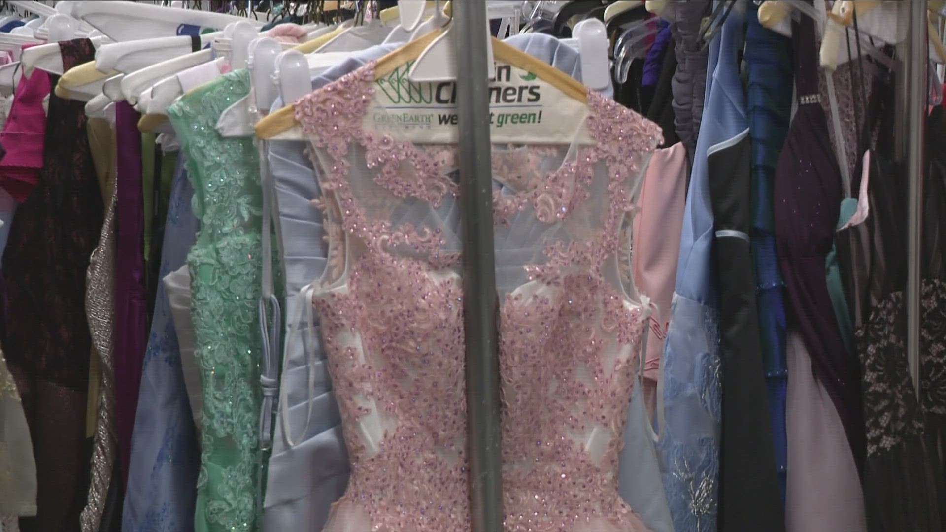 Colvin Cleaners gowns for prom event 2024 | wgrz.com