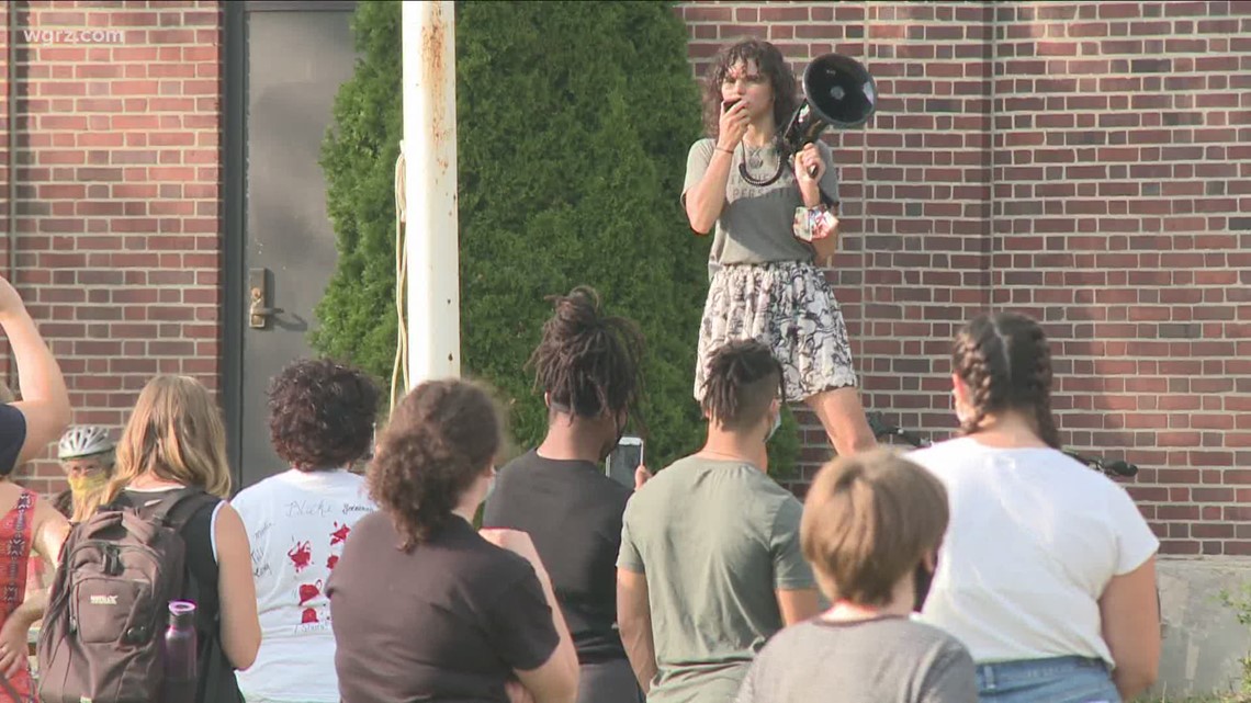 Local activist group holds protest in response to recent hate crime ...