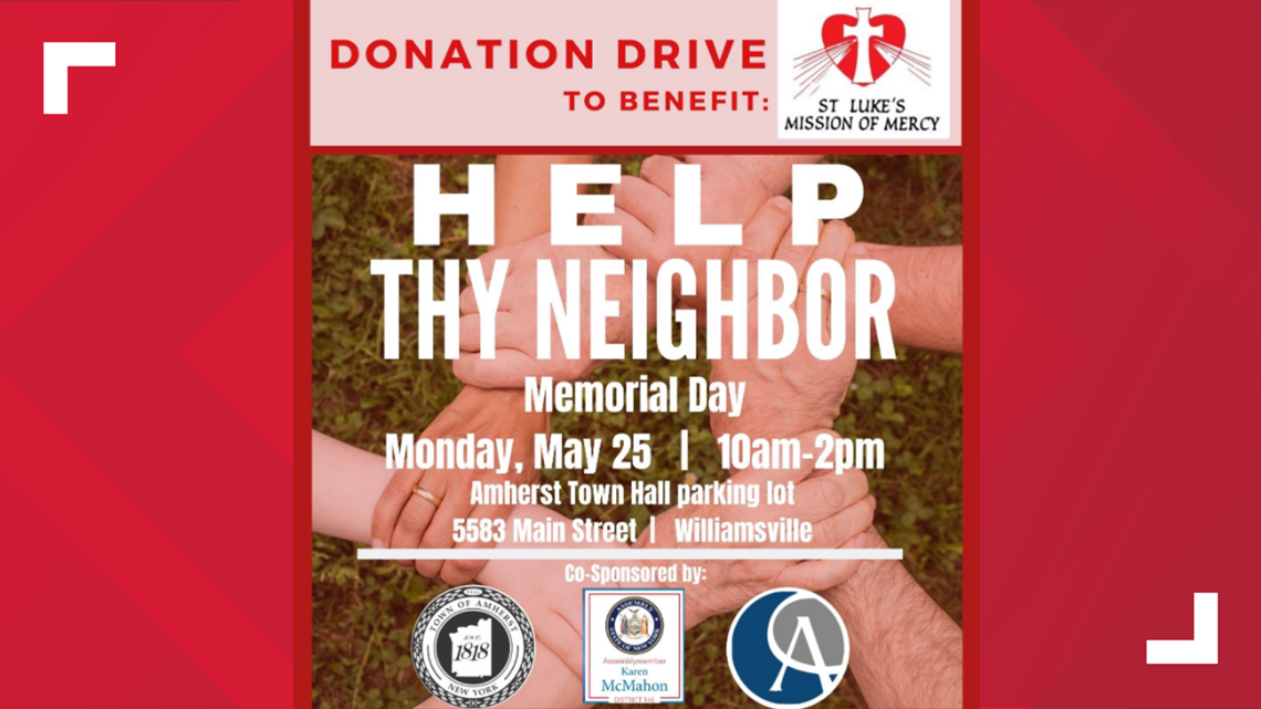 'Help Thy Neighbor' donation drive to benefit St. Luke's Mission of Mercy | wgrz.com