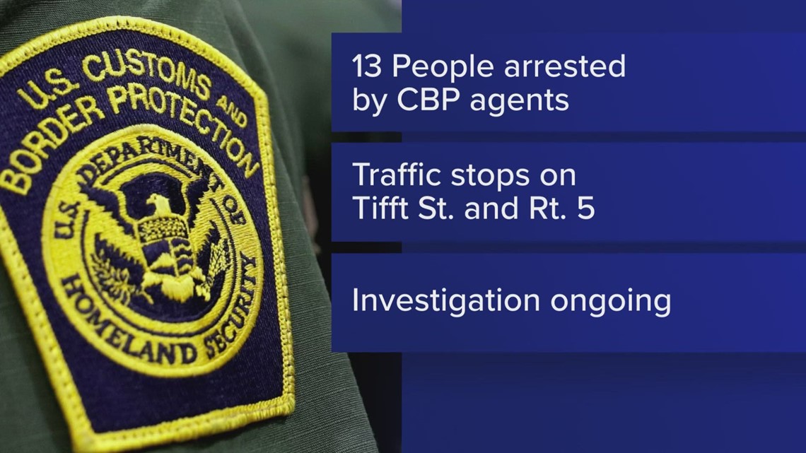 US Border Patrol agents arrested 13 undocumented people | wgrz.com