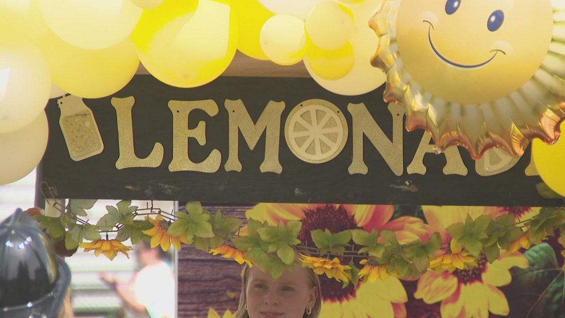 Lemonade stand event raises money to help battle pediatric cancer ...