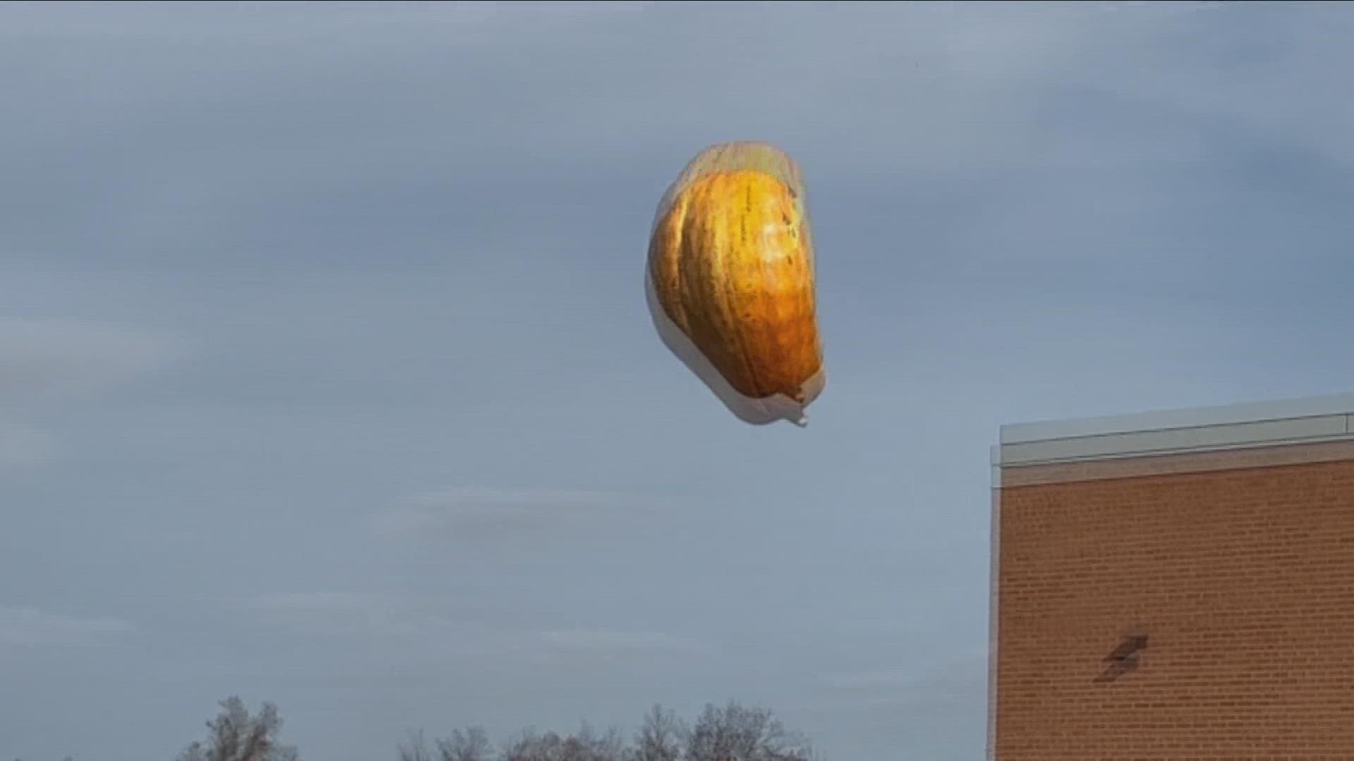 Starpoint school holds annual pumpkin drop event | wgrz.com