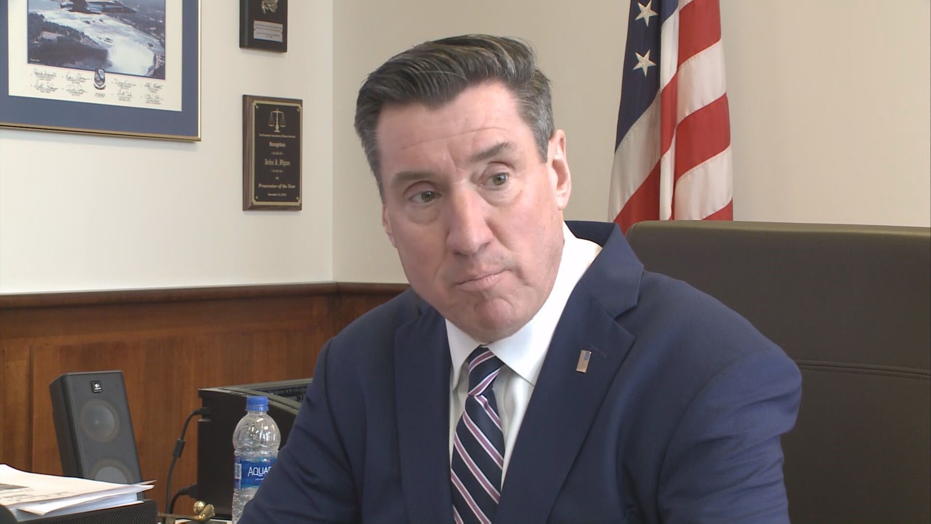 Erie County DA John Flynn says he was victim of fraudulent unemployment ...