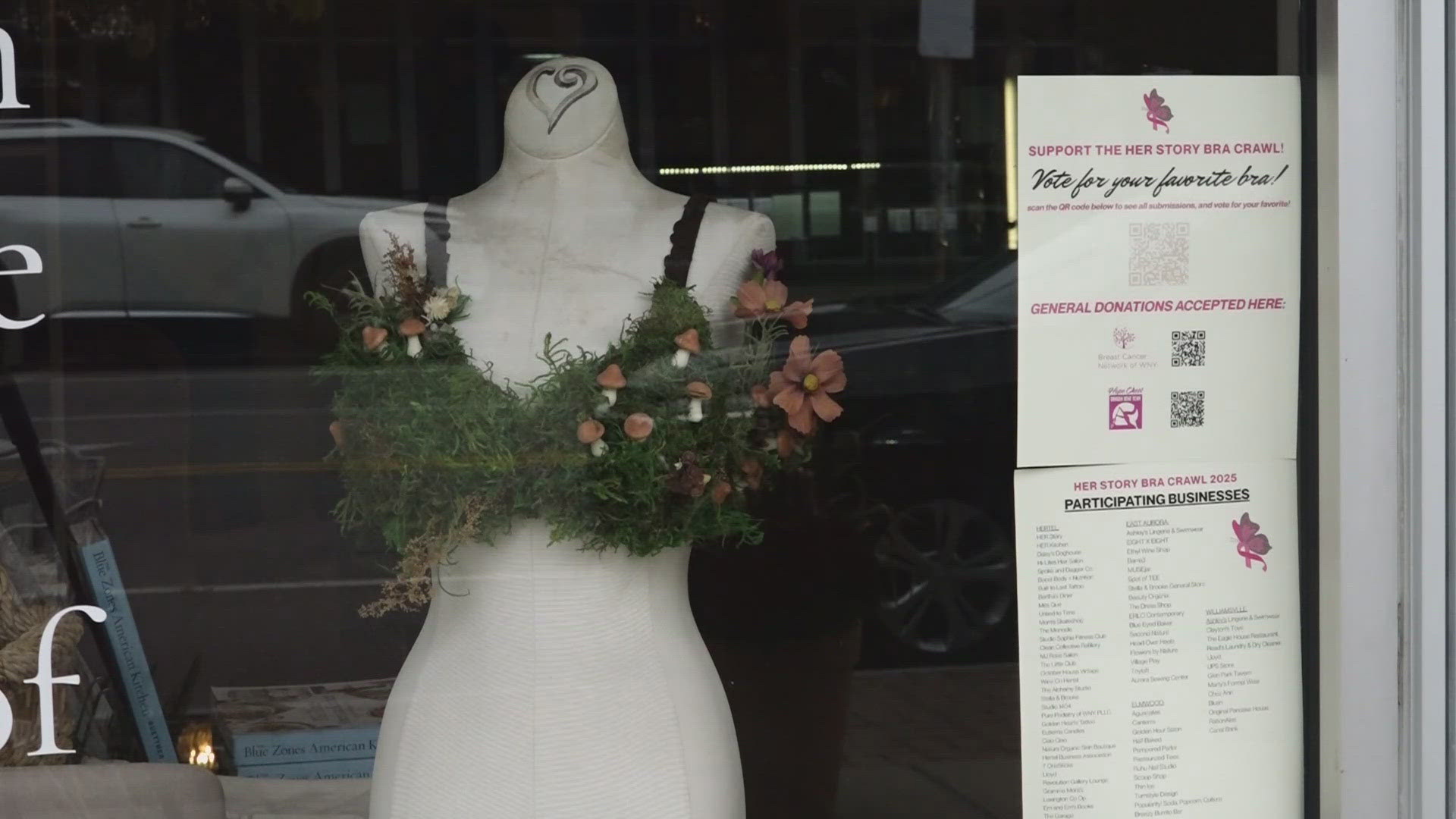 Breast cancer survivor leads Bra Crawl for awareness | wgrz.com