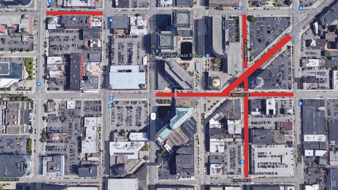 Road closures announced for Buffalo's New Year's Eve ball drop | wgrz.com