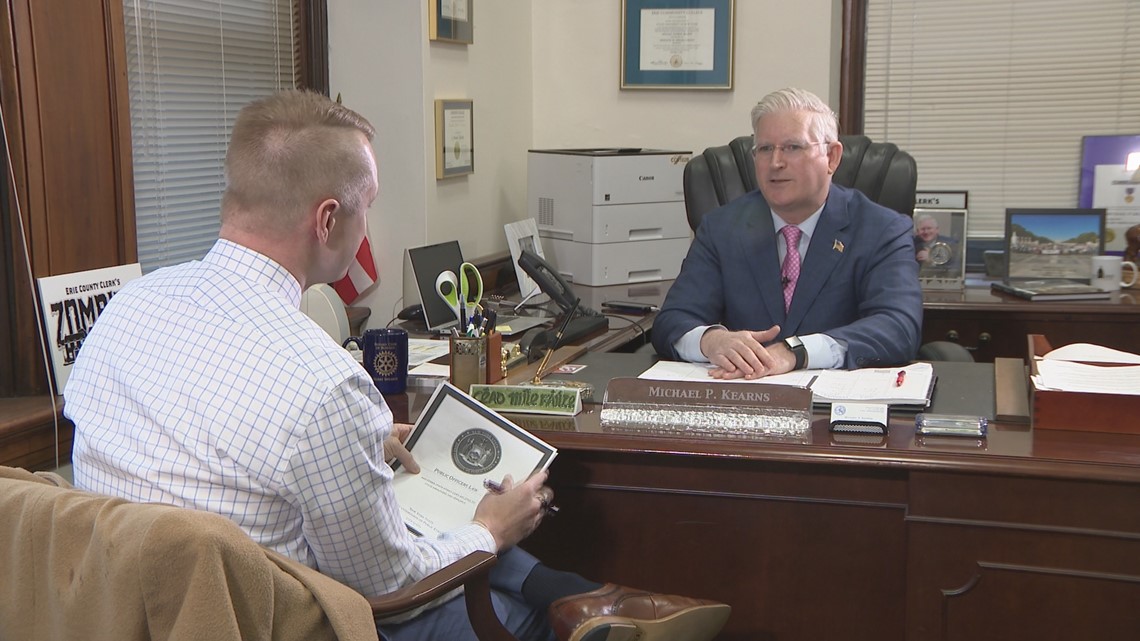 Why Erie County Clerk Mickey Kearns could face $17.5 million in fines | wgrz.com