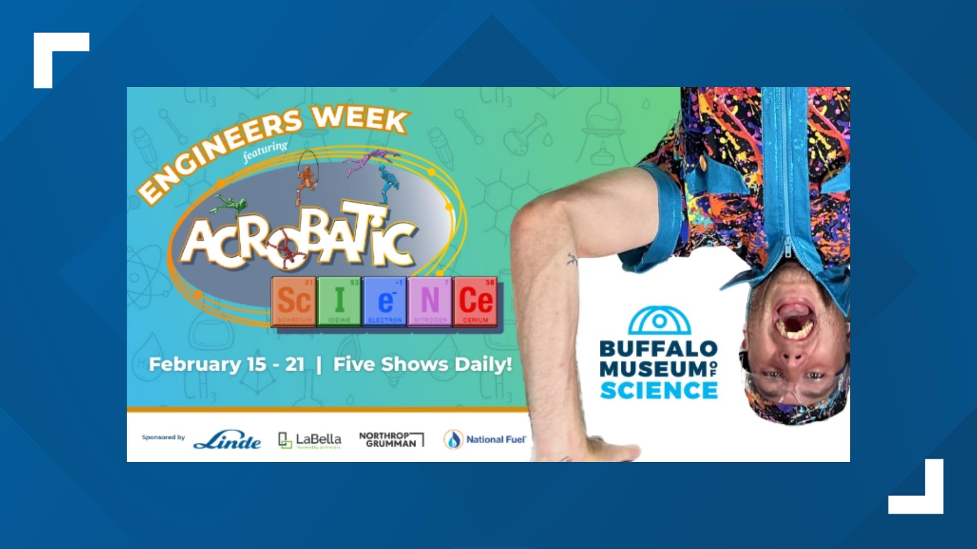 Acrobatic Science Live at the Buffalo Museum of Science | wgrz.com