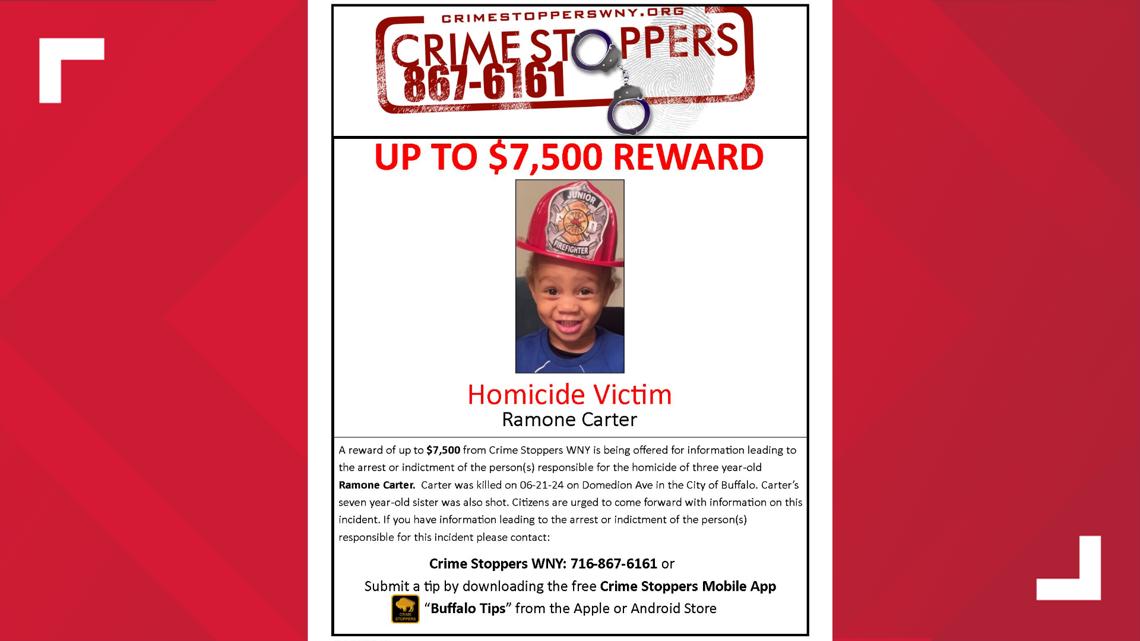 Crime Stoppers offers reward following 3-year-old Ramone Carter's ...