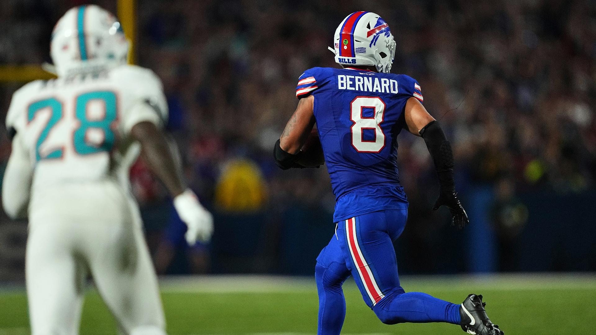 Take 2: Bernard INT seals up and down Bills win over Dolphins on TNF | wgrz.com