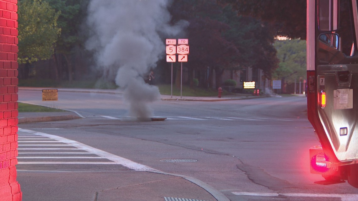 Blown manhole covers close downtown Buffalo NY streets | wgrz.com