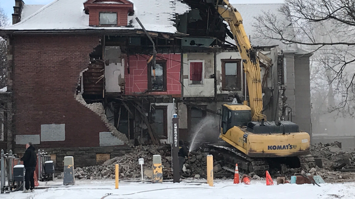 Demolition underway at home that received historic designation status ...