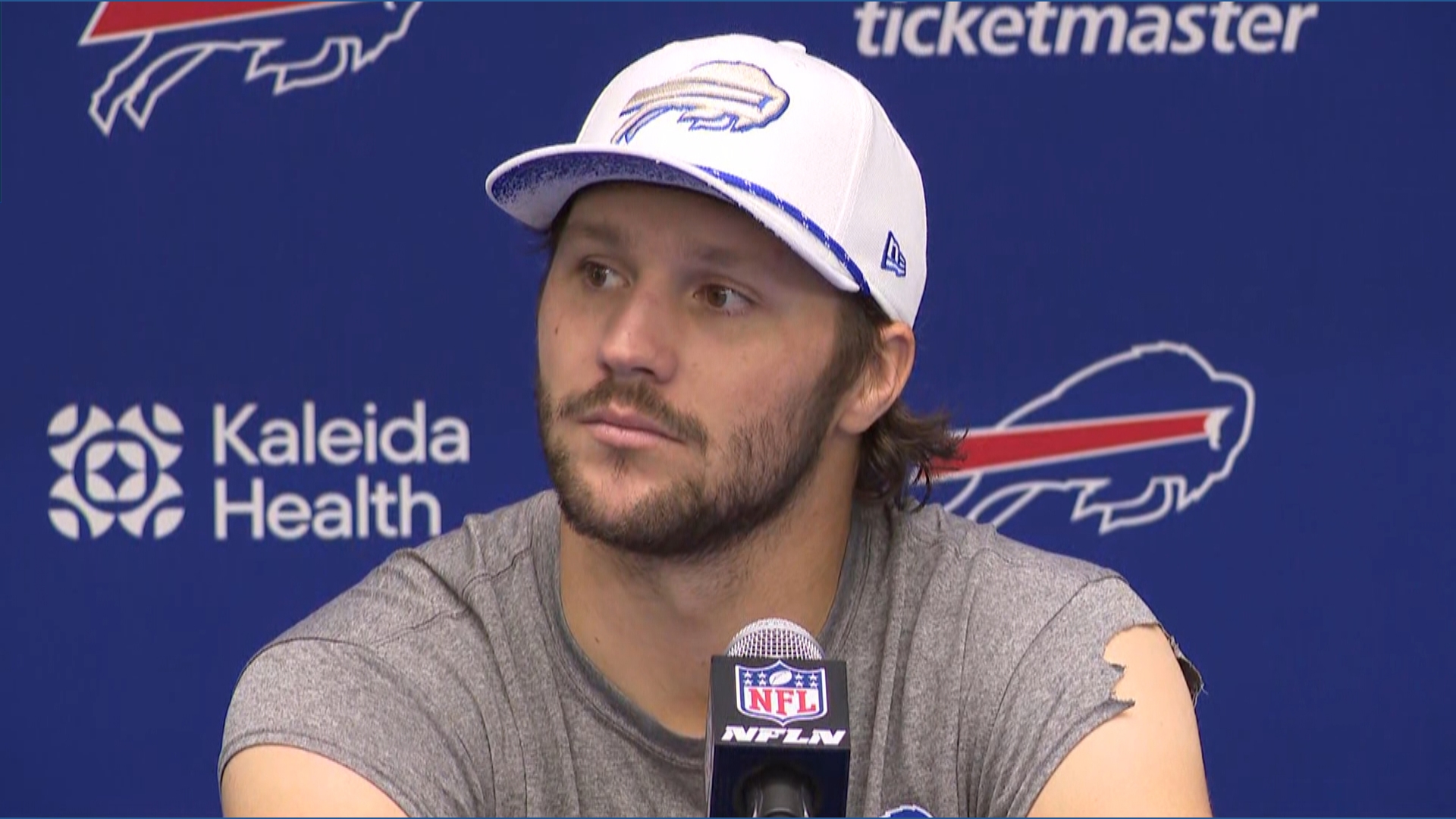 Josh Allen speaks to the media after practice | wgrz.com