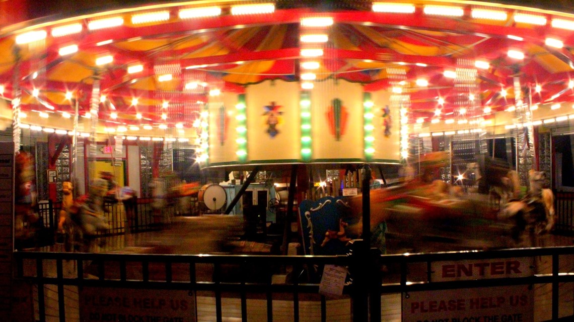 Olcott Beach Carousel park hosts adult carnival 'Park After Dark ...