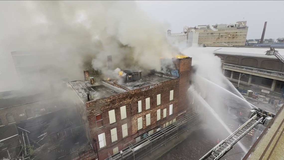 Two alarm fire on Illinois St. near KeyBank Center | wgrz.com