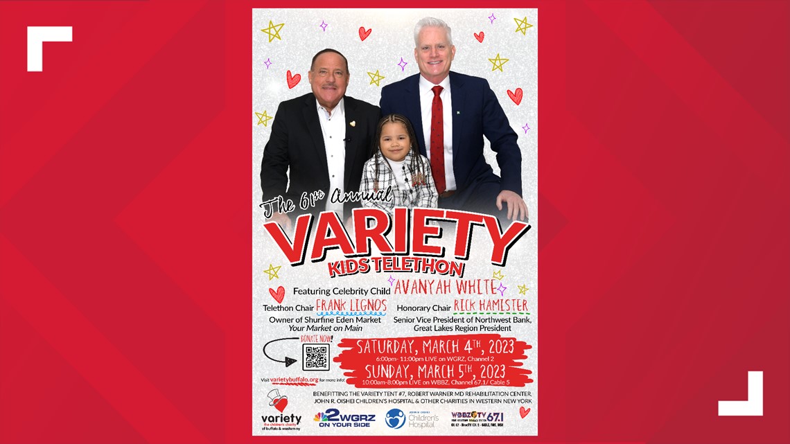 The 61st Annual Variety Kids Telethon, March 4 & 5 | wgrz.com