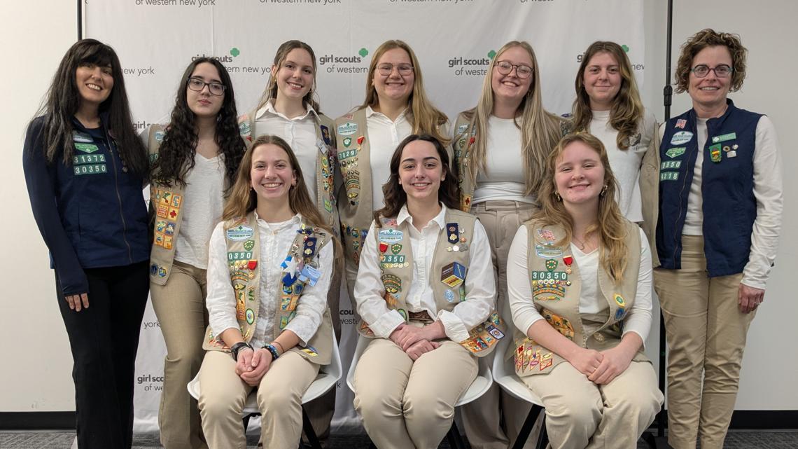 Girl Scouts from WNY honored with prestigious Medal of Honor for ...