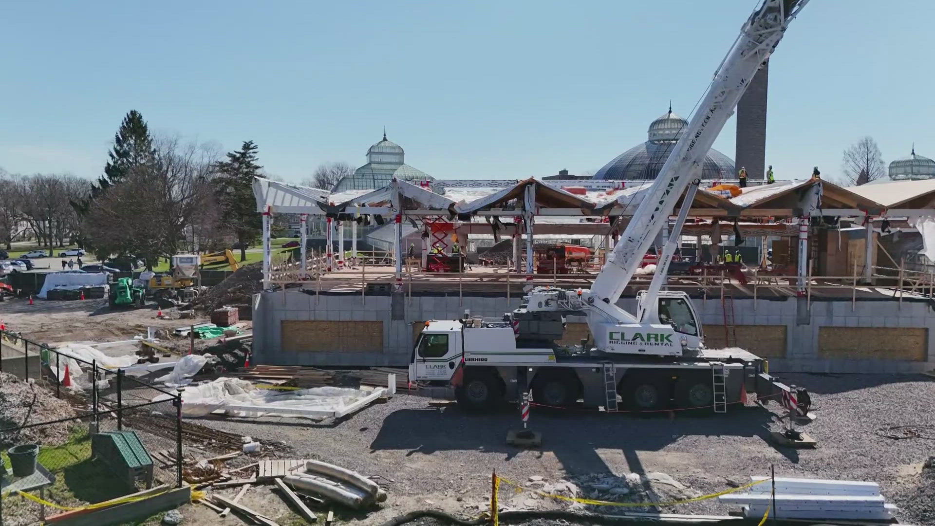 Buffalo & Erie County Botanical Gardens expansion is halfway complete ...