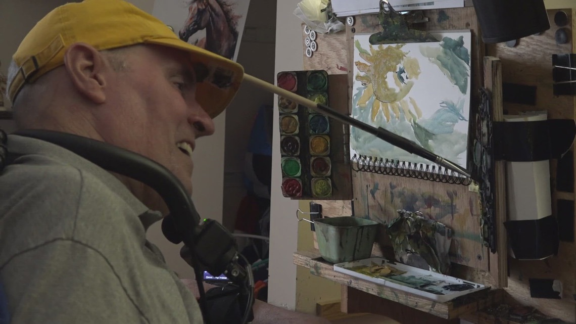 Alan Deacon inspires through art and TikTok | wgrz.com