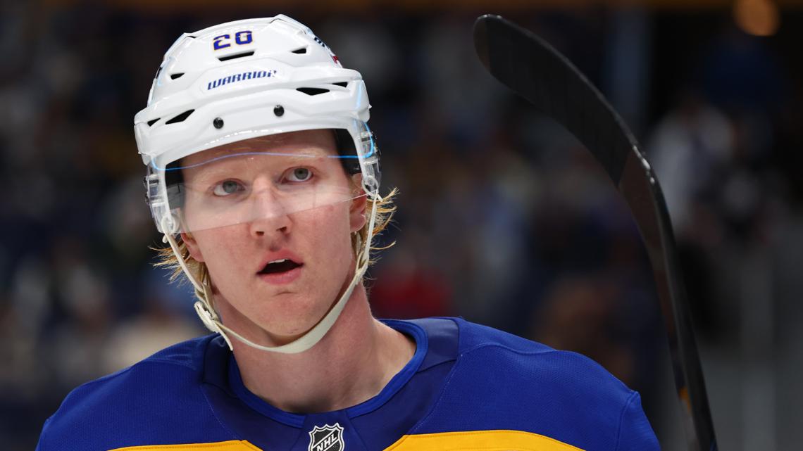 Rasmus Dahlin makes winning return to Sabres after supporting fiancée ...
