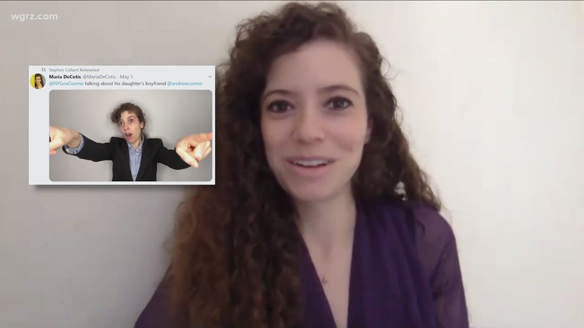 Maria DeCotis talks about her hilarious and wildly popular Cuomo daily ...