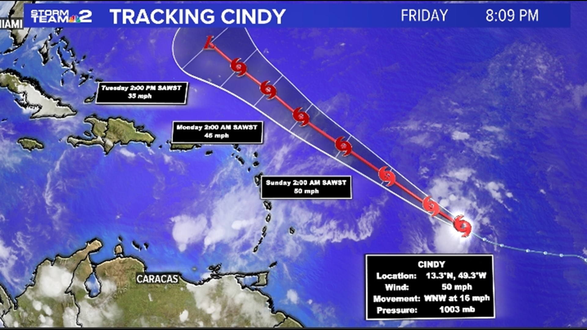 Updates: Tracking Tropical Storms Bret and Cindy | wgrz.com