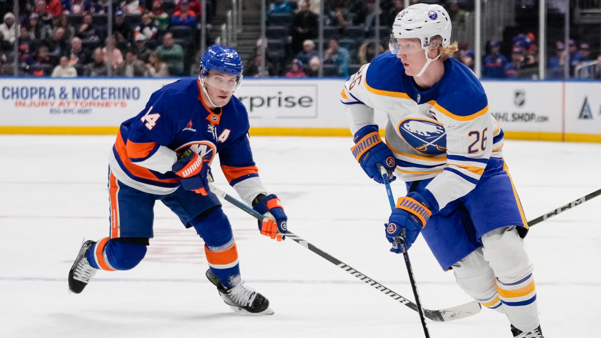 Sabres end 13-game losing streak by routing the Islanders 7-1 | wgrz.com