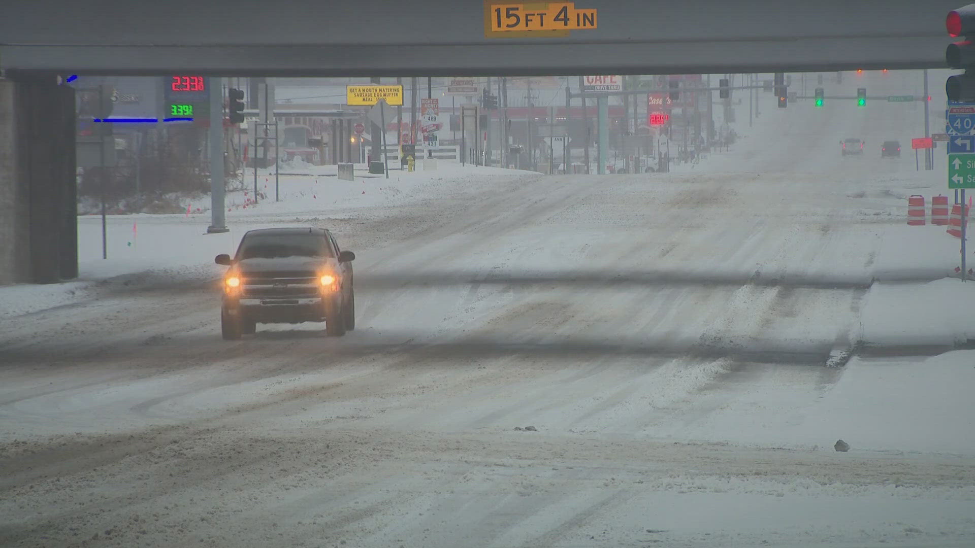 Winter storm blankets southern states | wgrz.com