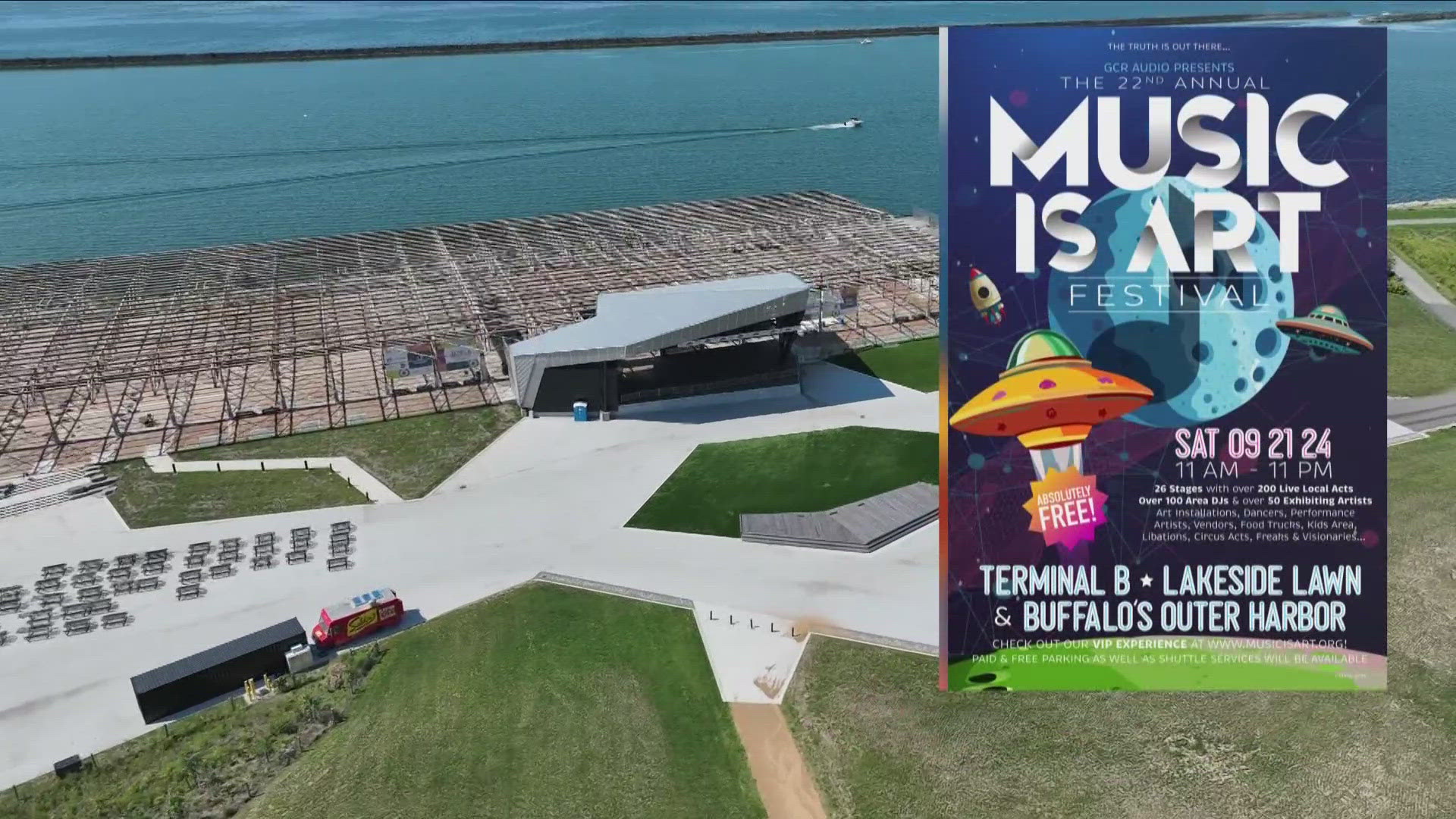 Most Buffalo: 'Music is Art Festival at the Outer Harbor' | wgrz.com