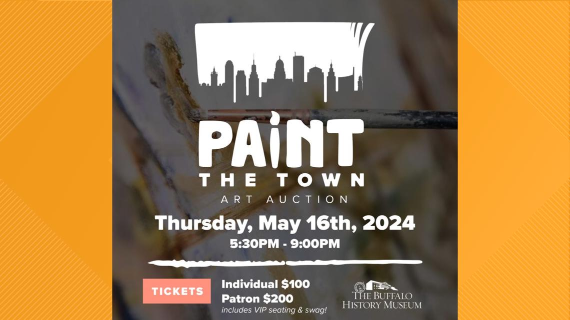 The Buffalo History Museum is getting ready to paint the town | wgrz.com