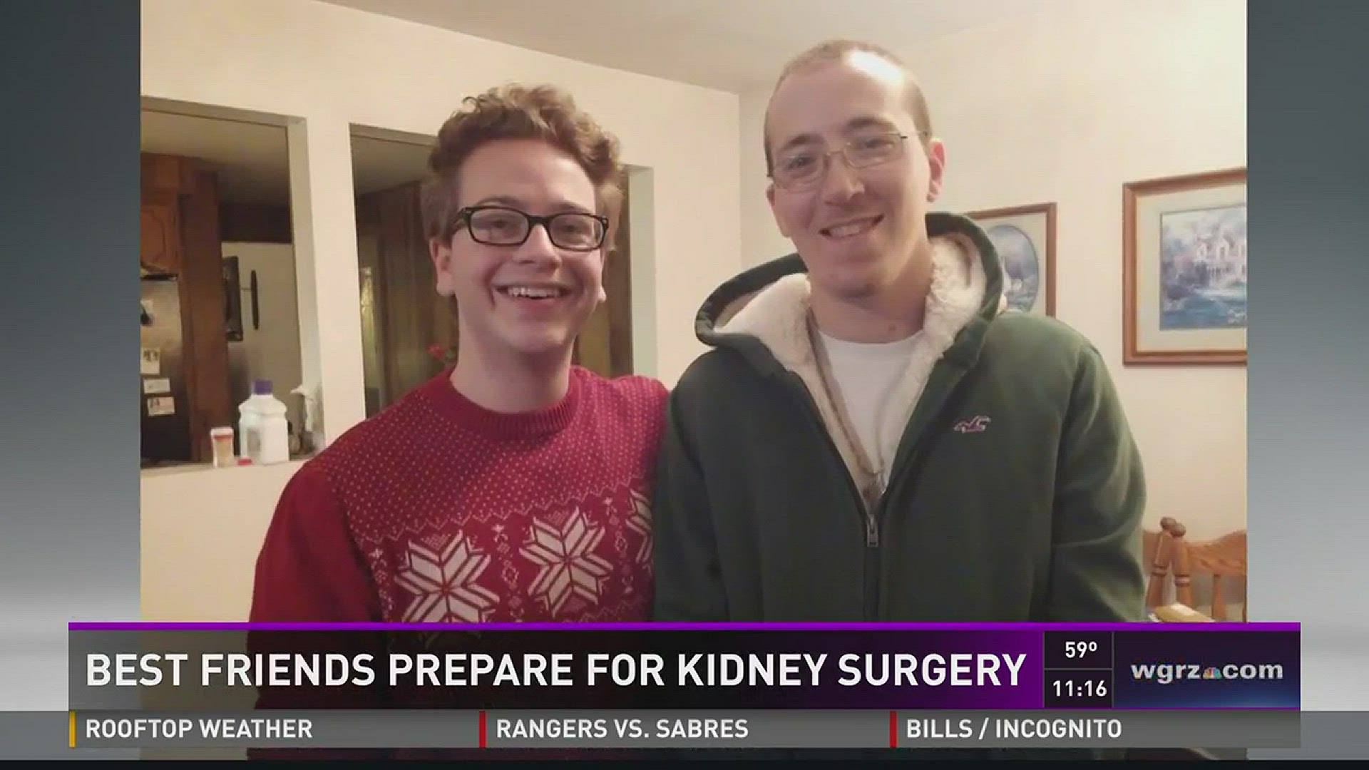 Best friends prepare for kidney surgery | wgrz.com