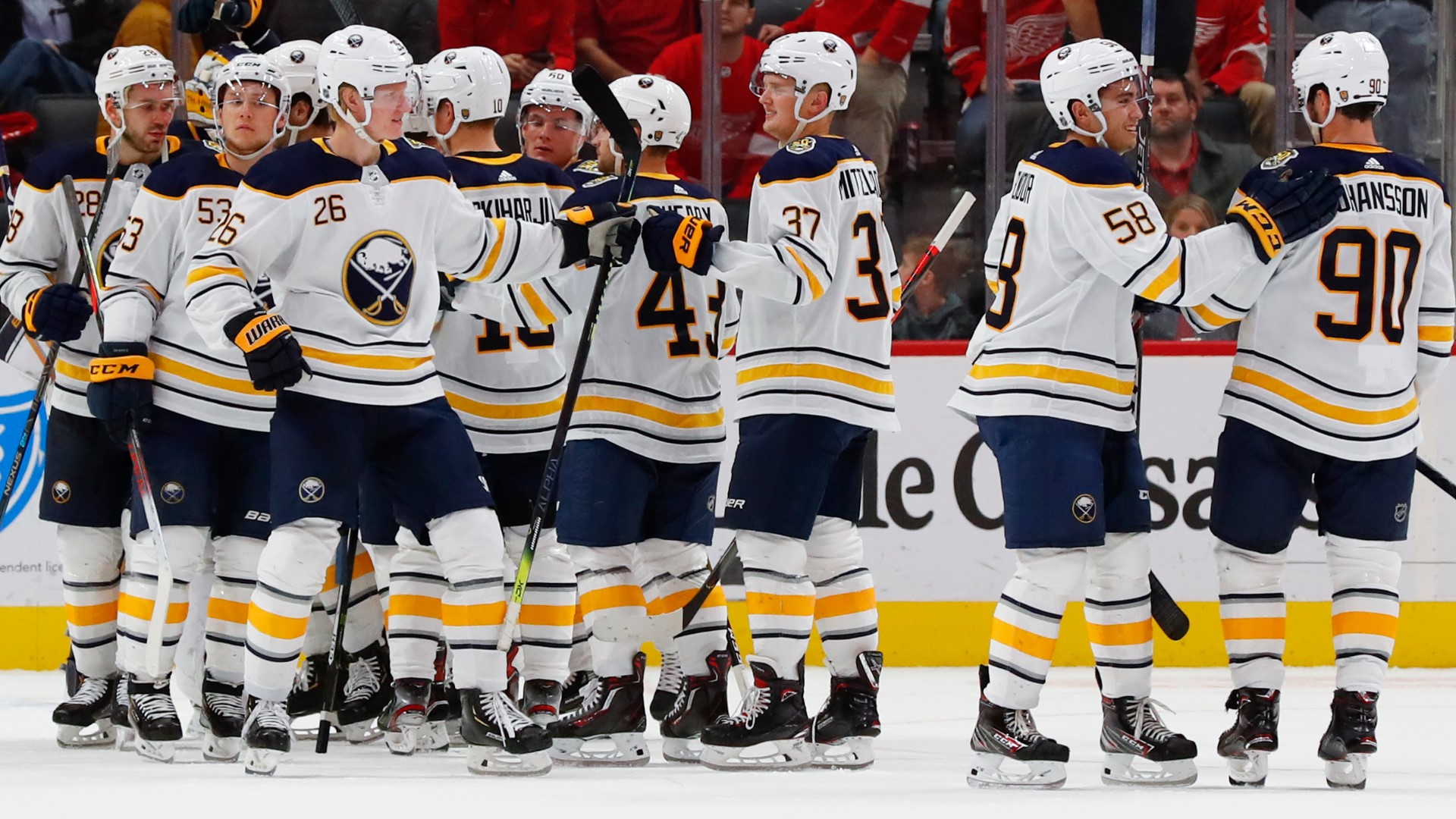 Sabres blank Detroit, 2-0 | wgrz.com