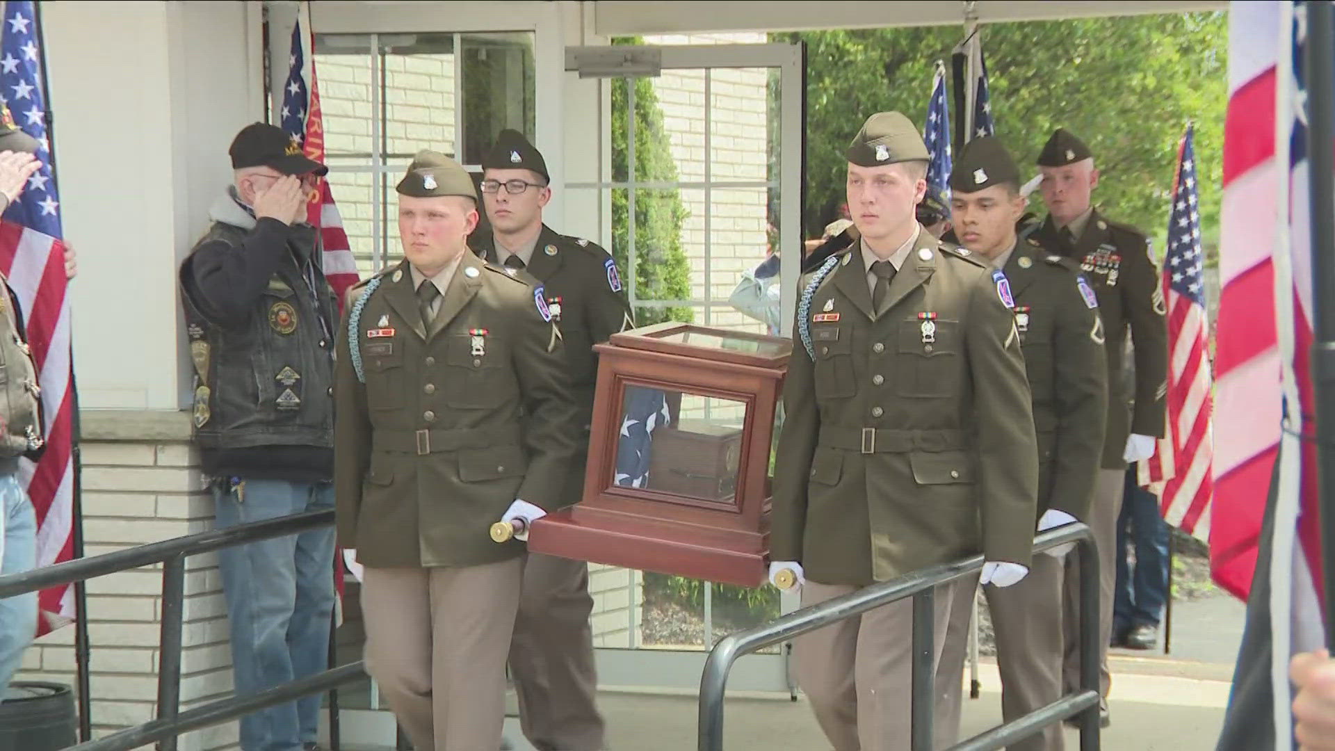 Funeral service held for recently identified local WW II vet | wgrz.com