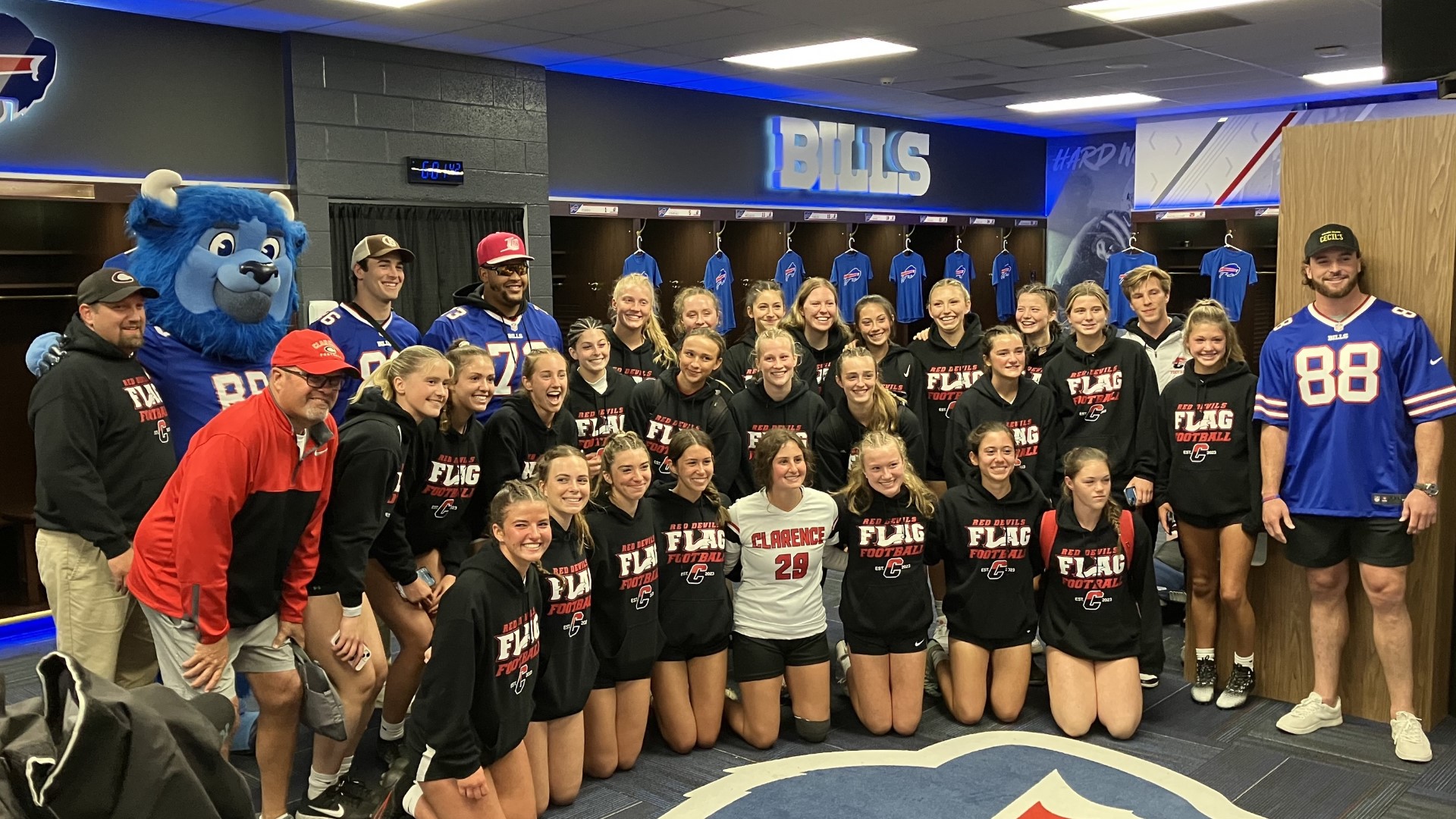 Clarence Red Devils Girls Flag Football team bring home regional win ...