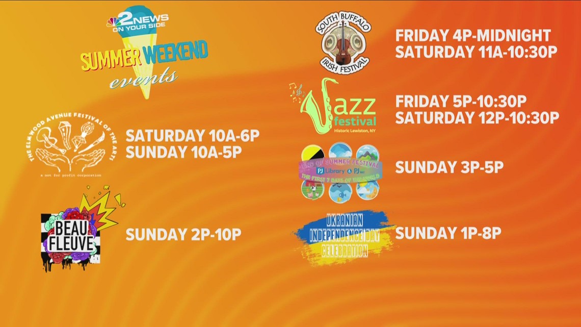 There's no shortage of festivals this weekend in WNY | wgrz.com