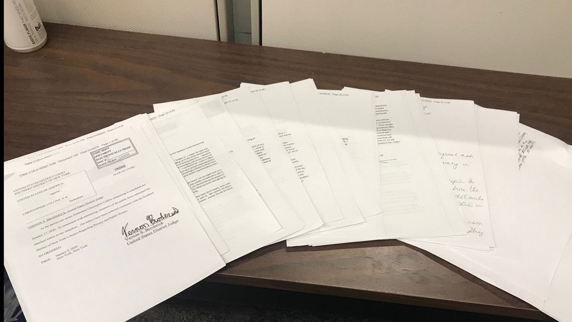 The Other Side: Letters to judge asking for no mercy for Chris Collins ...