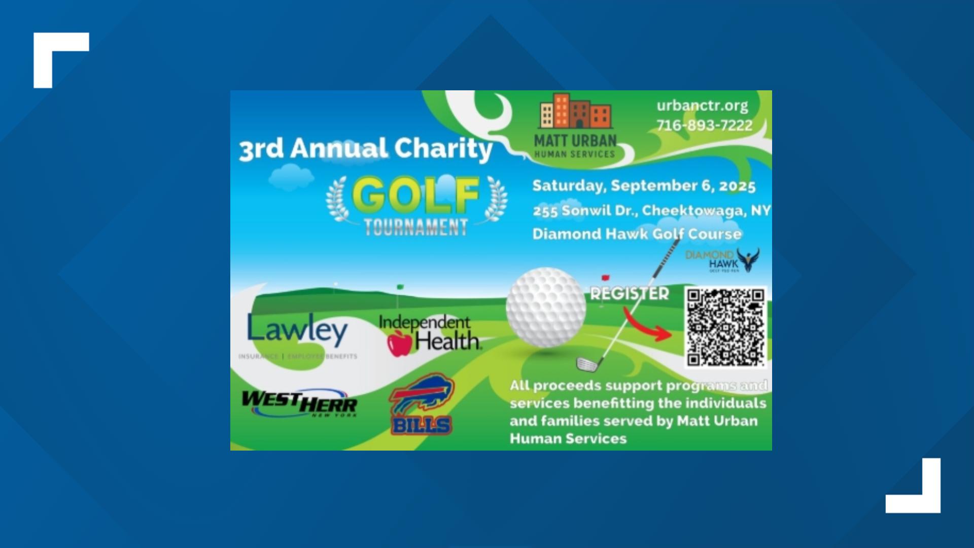 Join Matt Urban's golf fundraiser on September 6 in Cheektowaga | wgrz.com