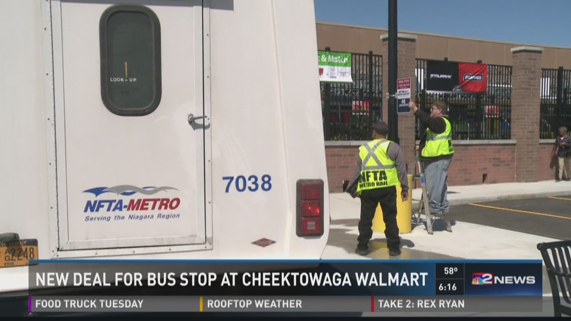 Bus Stop Added at New Walmart in Cheektowaga | wgrz.com