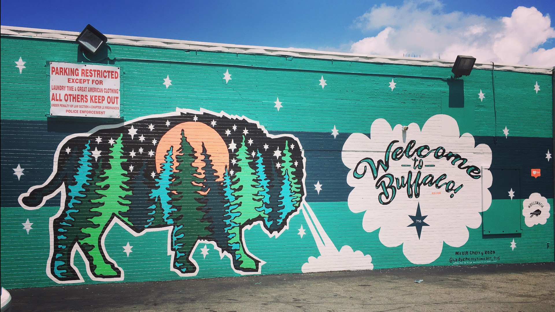 Cole's on Elmwood Avenue sporting new Josh Allen mural | wgrz.com