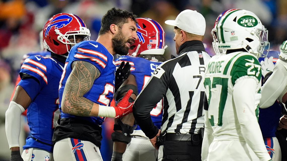 NFL fines 5 players after the Bills’ Week 18 win against Jets | wgrz.com