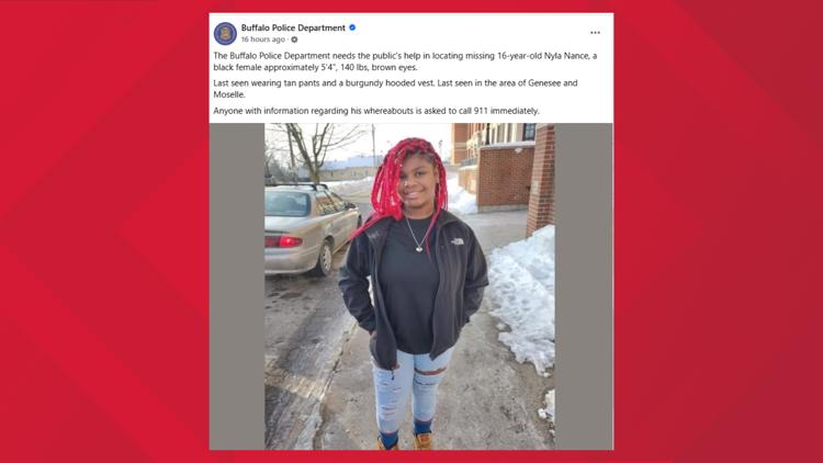 Buffalo Police looking for missing teen | wgrz.com