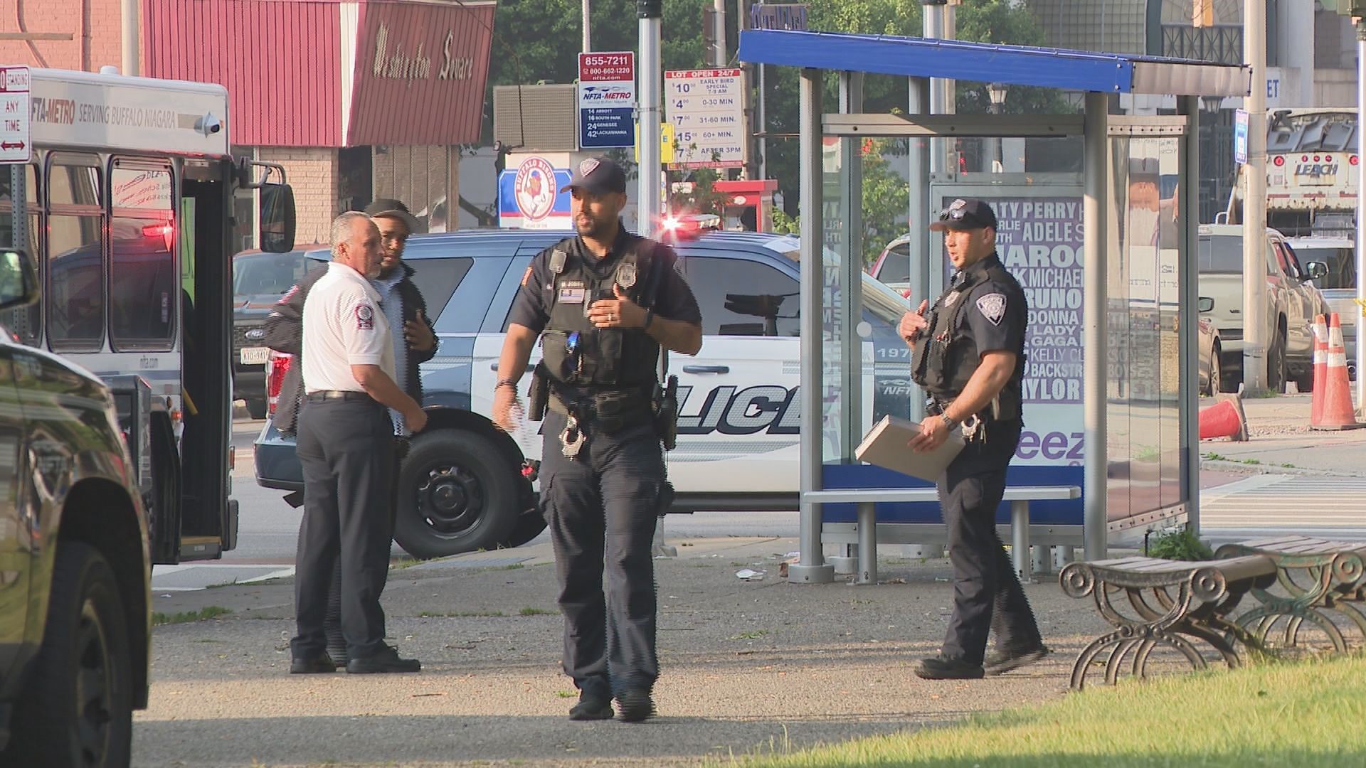 Woman stabbed during altercation as she exits NFTA bus | wgrz.com